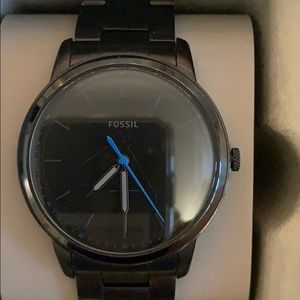 Fossil | Accessories | All Black Fossil Watch | Poshmark